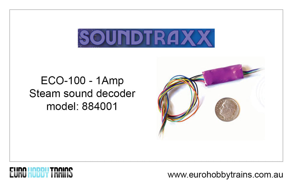 SOUNDTRAXX Tsunami 2 Steam 2 Sound Decoder TSU-1100 - item 884006 ...