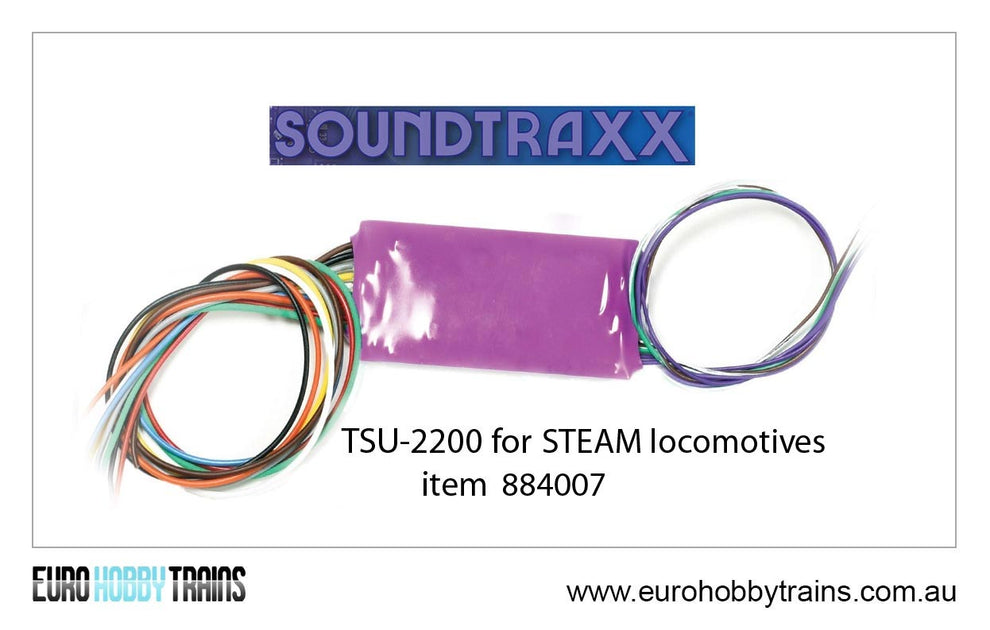 SOUNDTRAXX Tsunami 2 Steam sound decoder for TSU-2200 - item 884007 ...