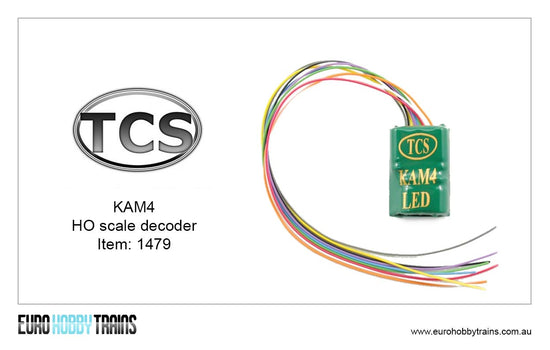 TCS DCC - KAM4-LED decoder - SKU 1479 – EURO HOBBY TRAINS
